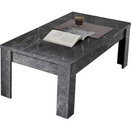 Home Affaire Couchtisch &raquo;Carrara&laquo; (125 x 65 cm) grau B/H/T: 122cm x 45cm x 65cm
