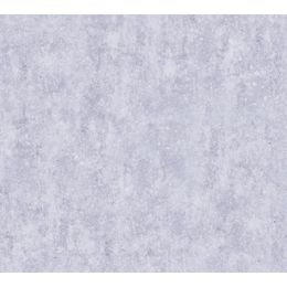 A.S. Cr&eacute;ation Vliestapete &raquo;Little Love&laquo; Motiv abstrakt naturalistisch glatt Kindertapete Tapete Beton Tapeten Kinderzimmer Schlafzimmer Design grau Vlies B/L: 0,53m