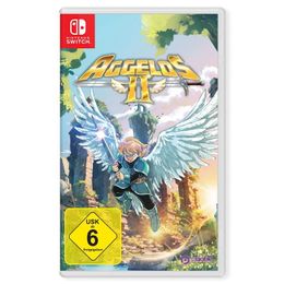 pqube Spielesoftware &raquo;Aggelos 2&laquo; Nintendo Switch bunt Prachtvolle 16-Bit-Grafik: Eindrucksvolle Pixel-Art und detaillierte Sprites komplementieren 