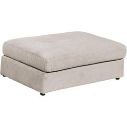 ED EXCITING DESIGN Hocker &raquo;Jasper im aktuellen Cord Bezug, B/T 110/70cm&laquo; beige 92% Polyester, 8% Polyamid B/H/T: 110cm x 44cm x 74cm, Cordstoff HYPER