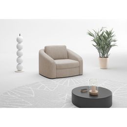 Sit & More sit&more Sessel &raquo;Jazz&laquo; grau 100% Polyester Luxus-Microfaser Euphoria, B/H/T: 116cm x 88cm x 104cm