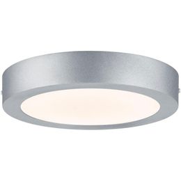 Paulmann LED Deckenleuchte &raquo;Lunar&laquo; 1 Stk. Warmwei&szlig; grau 1, &Oslash; 22,5cm H: 3,8cm, 1 Stk.