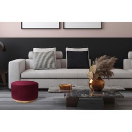 Kayoom Beistelltisch &raquo;Art Deco 250, Abstelltisch aus Metall,funktional und stabil&laquo; 1 Stk. tlg. Dekorativ, glanzvolle Lackierung, stilvolles Design lila 100% 