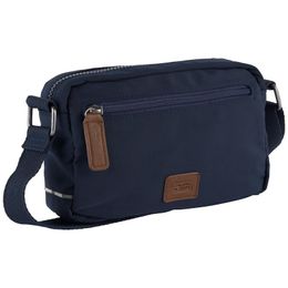 Camel Active Damen Camel Active Handtasche &raquo;Aurum&laquo; aus recyceltem Polyester in Nylonstruktur, leicht & mit feinen Details blau B/H/T: 20,5cm x 15cm x 