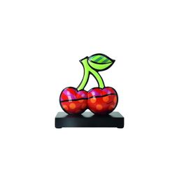 Goebel Dekofigur &raquo;Romero Britto - Cherries&laquo; bunt Porzellan B/H/T: 16,5cm x 18cm x 9,5cm