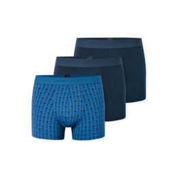 Schiesser Herren Boxer &raquo;95/5 Multipacks&laquo; ohne Eingriff, softer Logo-Webgummibund 9