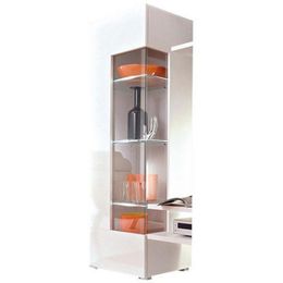 Vitrine &raquo;Happy&laquo; H&ouml;he 146 cm wei&szlig; B/H/T: 50cm x 146cm x 37cm, T&uuml;ren: 1 Stk.