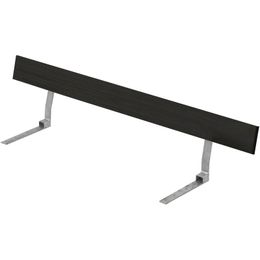 Plus Garten-Kindersitzgruppe &raquo;&raquo;Basic&laquo; Kombim&ouml;bel mit R&uuml;ckenlehne&laquo; 1 Stk. tlg. bestehend aus: Beschl&auml;ge + 1 Stck. Planke schwarz B/H/T: 27cm x 23cm x 