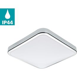 Eglo Wandleuchte &raquo;MANILVA&laquo; LED-Board Warmwei&szlig; LED Badezimmer-Deckenlampe, Deckenleuchte, Stahl und Kunststoff wei&szlig; 1, H: 7cm