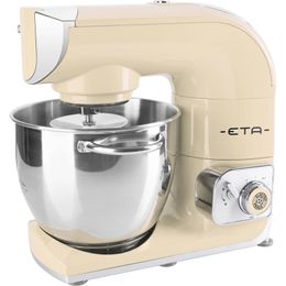 2THETA eta K&uuml;chenmaschine &raquo;Gratus Storio&laquo; 5,5 l Edelstahlsch&uuml;ssel, PULSE-Funktion beige Einheitsgr&ouml;&szlig;e K&uuml;chenmaschine