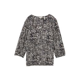 Tom Tailor Bluse Damen Gr&ouml;&szlig;e XS beige / marine / wei&szlig;
