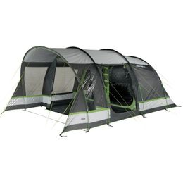 High Peak Tunnelzelt &raquo;Garda 5.0&laquo; 5 Personen gr&uuml;n B/H/L: 320cm x 210cm x 550cm Tunnelzelt