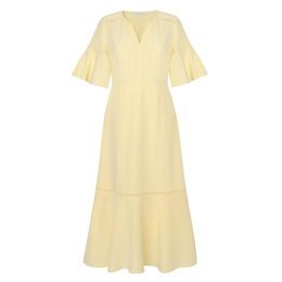 TATUUM Kleid 'Bussa' Damen Gr&ouml;&szlig;e 44 hellgelb Sommerkleid