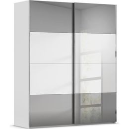 Rauch Schwebet&uuml;renschrank &raquo;Kleiderschrank Schrank Garderobe Schlafzimmerschrank SCALE-FYRA&laquo; edle T&uuml;ren viergeteilt Front Spiegel-Mix viele Farben MADE