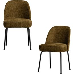 Woood Esszimmerstuhl &raquo;Vogue mit bezug und 3D-Muster, B 50 x T 57 x H 83 cm (2er-Set)&laquo; (Set) 2 Stk.Ausgezeichnete Verschlei&szlig;festigkeit, Jacquard-Velvet