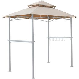 Konifera Pavillon-Ersatzdach f&uuml;r Pavillon &raquo;Porto&laquo; beige Einheitsgr&ouml;&szlig;e