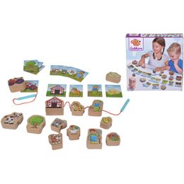 Eichhorn Spiel &raquo;mit Bauernhof-Motiven&laquo; bunt Einheitsgr&ouml;&szlig;e Spiel