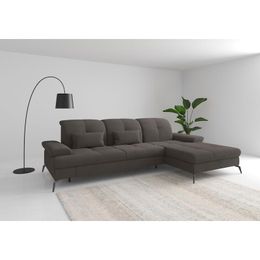 Sit & More sit&more Ecksofa &raquo;Amica, L-Form, inkl. Sitztiefenverstellung & Armteilverstellung&laquo; wahlweise mit Schlaffunktion, Bettkasten und Kopfteilverstellung 