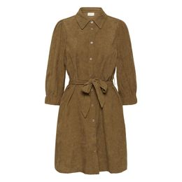Kaffe Blusenkleid 'Vera' Damen Gr&ouml;&szlig;e 44 sepia Sommerkleid