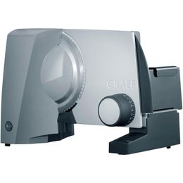Graef Allesschneider &raquo;G52 TWIN, grau&laquo; 170 W Gratis Schinkenmesser im Wert von 34,99&euro; UVP grau Einheitsgr&ouml;&szlig;e Allesschneider