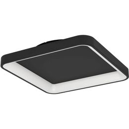 Eglo Deckenleuchte &raquo;Loretello Deckenlampe, Wohnzimmerlampe, Metall und Kunststoff, Lampe&laquo; LED-Modul 1 Stk. Kaltwei&szlig; Neutralwei&szlig; Warmwei&szlig; Wand-/