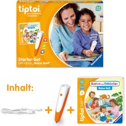 Ravensburger Spiel &raquo;tiptoi Starter-Set: Stift und Bilderbuch Meine Welt&laquo; Made in Europe bunt Einheitsgr&ouml;&szlig;e