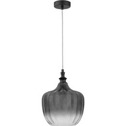 NOVA LUCE H&auml;ngeleuchten &raquo;LONI&laquo; E27 1 Stk. Ohne Leuchtmittel schwarz 1, &Oslash; 24cm, 1 Stk.