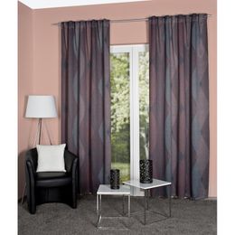 Home Wohnideen Vorhang &raquo;JARO&laquo; Multifunktionsband 1 Stk. tlg. Verdunklungsschal, bedruckt, Kombiband braun Polyester 245cm, Multifunktionsband, 135cm