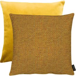OTTO home Dekokissen &raquo;DIA&laquo; gelb Bezug: 55% Polyacryl, 45% Polyester B/L: 70cm x 70cm, 1 Stk.