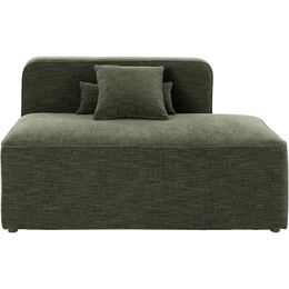 Home Affaire Recamiere &raquo;Sundstrup&laquo; Modulserie, individuelle Zusammenstellung gr&uuml;n 100% Polyester B/H/T: 140cm x 76,5cm x 93cm, Samtoptik, Recamiere 
