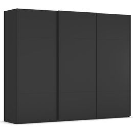 Rauch Schwebet&uuml;renschrank &raquo;Kleiderschrank Schrank Garderobe Schlafzimmerschrank SCALE-TRIO&laquo; edle dreigeteilte Front, 2 Zierleisten in Griff-Farbe MADE