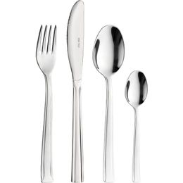 Pinti Inox PINTINOX Besteck-Set &raquo;ERIKA&laquo; in moderner und zeitloser Formgebung silber Edelstahl 18/0 24 Stk.