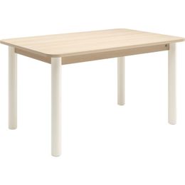 Tom Tailor HOME Esstisch &raquo;COLOR TABLE&laquo; 1 Stk. tlg. Esstisch, 4-Fu&szlig;, 3 Gr&ouml;&szlig;en, 3 Dekorfarben, 4 Fu&szlig;farben, ABS-Kante wei&szlig; B/H/T: 140cm x 76cm x 90cm