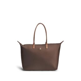 Tommy Hilfiger Damen Handtasche &raquo;POPETTE MAXI TOTE&laquo; Damen Schultertasche mit TH-Logoemblem B/H/T: 58cm x 36cm x 21cm