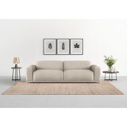 Trendmanufaktur Big-Sofa &raquo;Braga, mit hochwertigem Kaltschaum, Megasofa, in Cord erh&auml;ltlich&laquo; modernes Big-Sofa, Couch mit hohem Sitzkomfort, 254/72/107