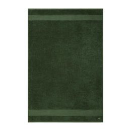 Lacoste Badetuch &raquo;LLECROCO&laquo; mit Label-Applikationen gr&uuml;n Frottier, Obermaterial: 100% Baumwolle B/L: 100cmx150cm, 1 Stk., Frottier