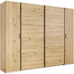 Rauch Schwebet&uuml;renschrank &raquo;Kleiderschrank Dreht&uuml;renschrank Schrank Garderobe KRONACH&laquo; in 3 Ausstattungen BASIC/CLASSIC/PREMIUM, Breiten 225/268/311/