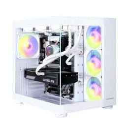 Cougar Gaming-PC &raquo;FV150 WT 7512 Intel Core Ultra 5 245KF RTX 5060Ti 32GB DDR5 1TB SSD&laquo; Windows 11, DDR5 RAM wei&szlig; WLAN AX (Wi-Fi 6E), Bluetooth 5.3; 1 x USB-C