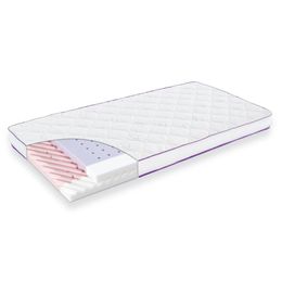 Tr&auml;umeland Kindermatratze &raquo;Polarstern&laquo; 11 cm hoch 1 Stk. tlg. wei&szlig; Bezug: 62% Polyester, 38% Lyocell (TENCEL ) 1 (0 kg - 65 kg), 11cm, Polyester Bezug, Material 
