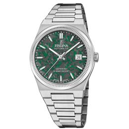Festina Unisex Automatikuhr &raquo;Automatic&laquo; Armbanduhr, Damenuhr, Herrenuhr, Swiss Made, Mechanische Uhr Einheitsgr&ouml;&szlig;e