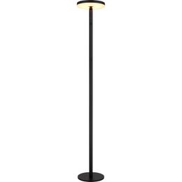 Globo LIGHTING LED Solarleuchte &raquo;SOLARLEUCHTE ALUMINIUM SCHWARZ MATT, 1XLED&laquo; LED-Modul 1 Stk. Solar/Touch Ein/aus/beweglich/schwarz/CCT 1800/2700/