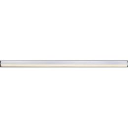 Neuhaus PURE LED Deckenleuchte &raquo;PURE Lines Straight&laquo; LED-Board 1 Stk. warmwei&szlig; - kaltwei&szlig; Dimmbar &uuml;ber Fernbedienung, CCT, Memoryfunktion silber 1, H: