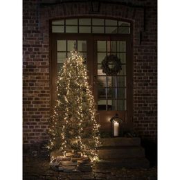 Konstsmide LED-Baummantel 660 Stk.-flammig Micro LED Compactlights Lichterkette mit Ring schwarz Dioden 660 Stk. Flammen 660 Stk., Gesamtl&auml;nge 7,4m