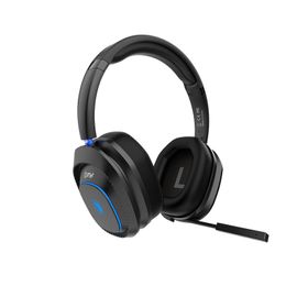 SADES Gaming-Headset &raquo;Carrier SA-203&laquo; Rauschunterdr&uuml;ckung kabellos, Stereo, Over Ear, Bluetooth 5.0, 2,4G, 3,5 mm schwarz 3,5-mm-Klinkenadapter kompatibel 