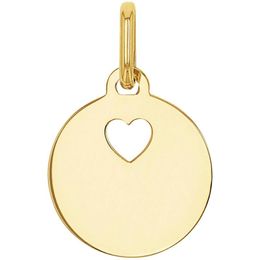 Amor Damen Kettenanh&auml;nger &raquo;Herz&laquo; gold Gelbgold 375, 0,78 g