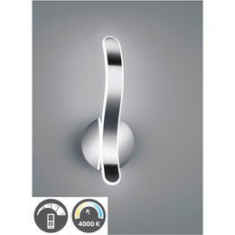 REALITY LEUCHTEN LED Wandleuchte &raquo;Parma&laquo; LED-Board 1 Stk. Neutralwei&szlig; Wandlampe mit indirekter Beleuchtung, neutralwei&szlig; 4000K, 11W dimmbar grau 1, H: 