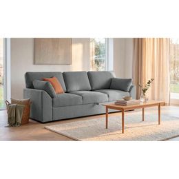 OTTO home 3-Sitzer &raquo;Citry&laquo; Breite 233 cm, Chenille, mit Bettfunktion, Liegefl&auml;che 144x190 cm grau 100% polyester B/H/T: 233cm x 88cm x 86cm, Chenille