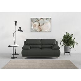 COTTA 2-Sitzer &raquo;Maranello&laquo; grau 100% Echtleder B/H/T: 180cm x 86cm x 93cm, Leder PAMPAS