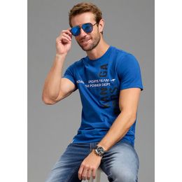 MAN'S WORLD Man's World Herren Sonnenbrille &raquo;mit Federschanier-B&uuml;geln&laquo; Trapezform, Vollrand, dunkelgrau gl&auml;nzender Rahmen und B&uuml;gel schwarz Einheitsgr&ouml;&szlig;e