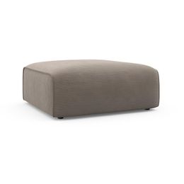 OTTO home Polsterhocker &raquo;Merid Sitzhocker, Ma&szlig;e B/T/H: 97/97/43 cm&laquo; als Modul oder separat verwendbar, f&uuml;r individuelle Zusammenstellung grau 100% 